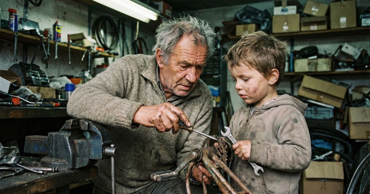 Ce soir de pluie, je pensais sauver un petit garçon, mais c’est lui qui ...